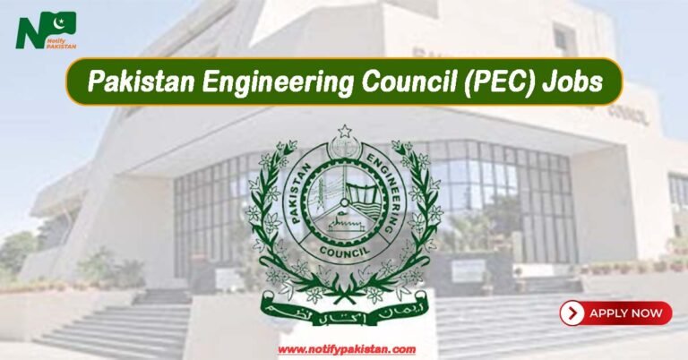 Pakistan Engineering Council PEC Jobs 2024 Online Apply | www.pec.org ...
