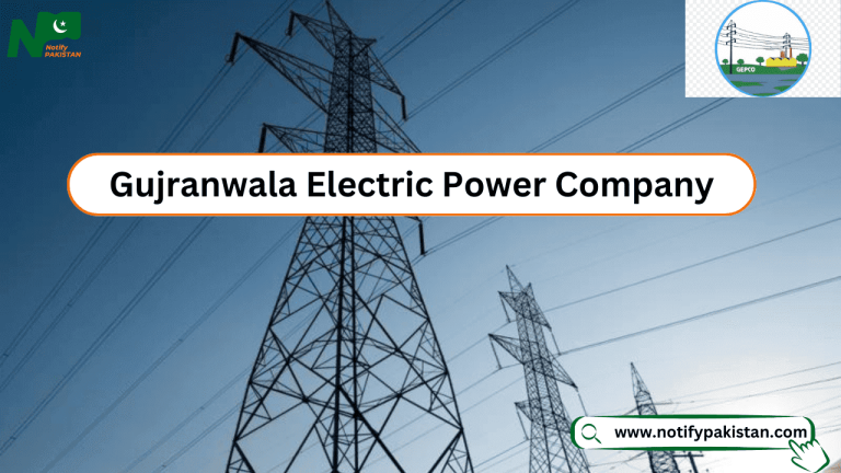 Gujranwala Electric Power Company GEPCO Jobs 2024 Online Apply - Notify ...